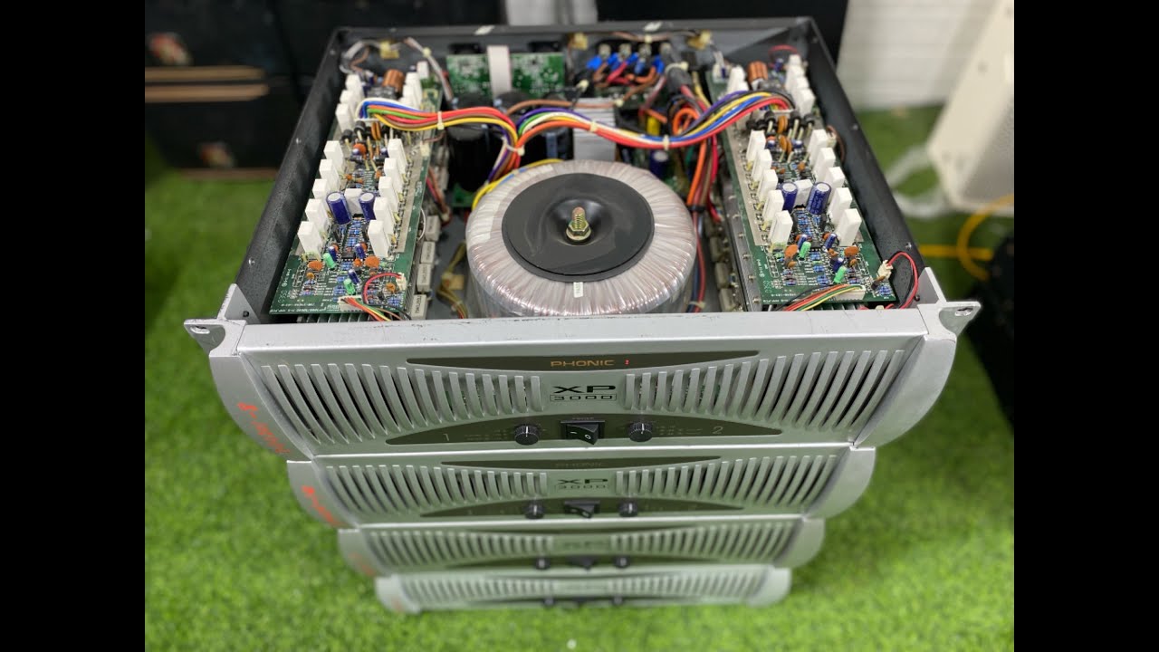 Đẳng Cấp. Đẩy PHONIC XP3000 bãi sịn cực đẹp. Công suất khủng. 600W-8ohm ...
