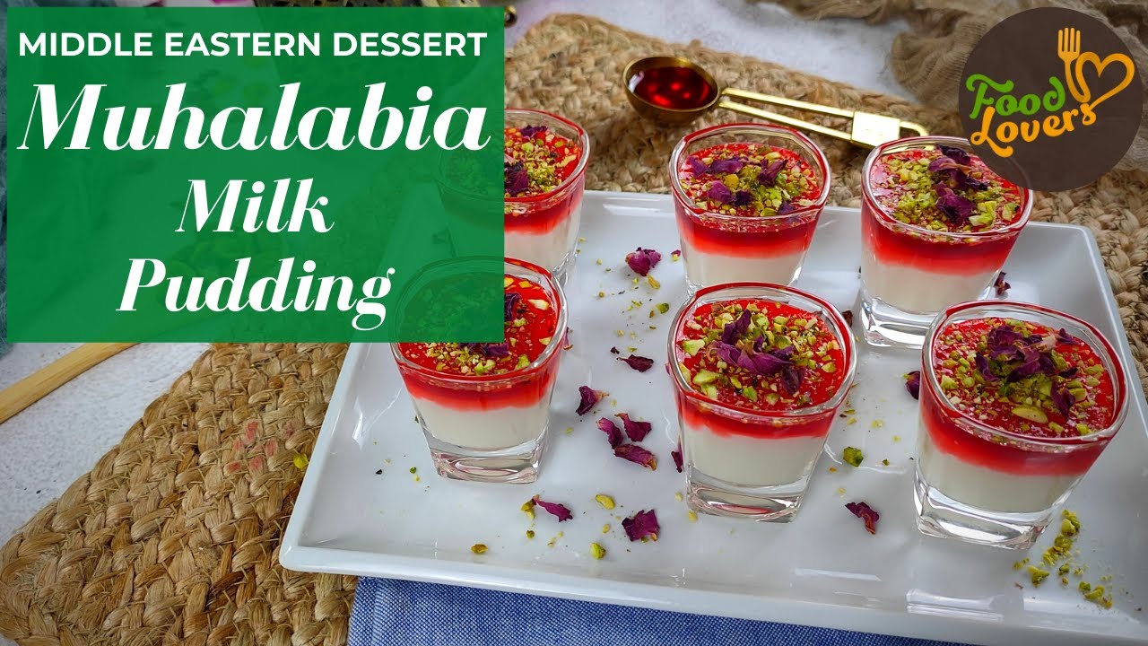 Muhallabieh Recipe - Muhallebi Recipe - Arabic Milk Pudding - Mahalabia ...