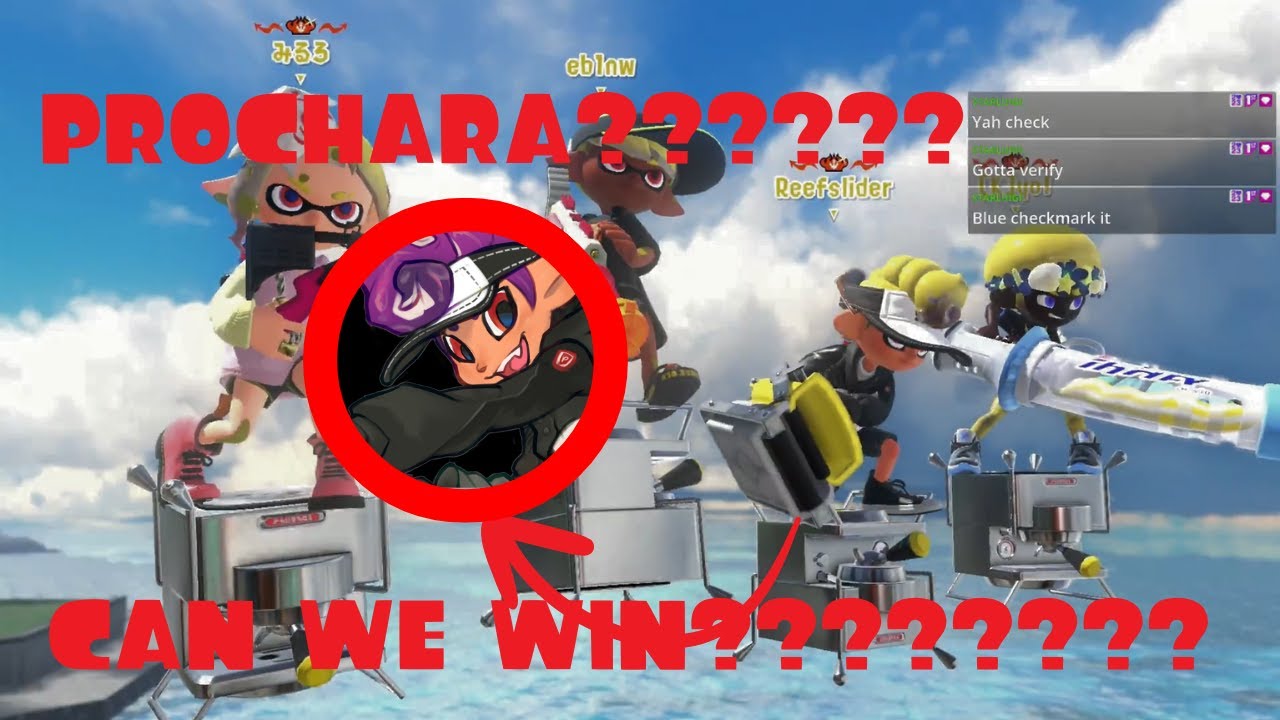 I FOUND THE BEST SPLATOON YOUTUBER IN X RANK @ProChara - YouTube
