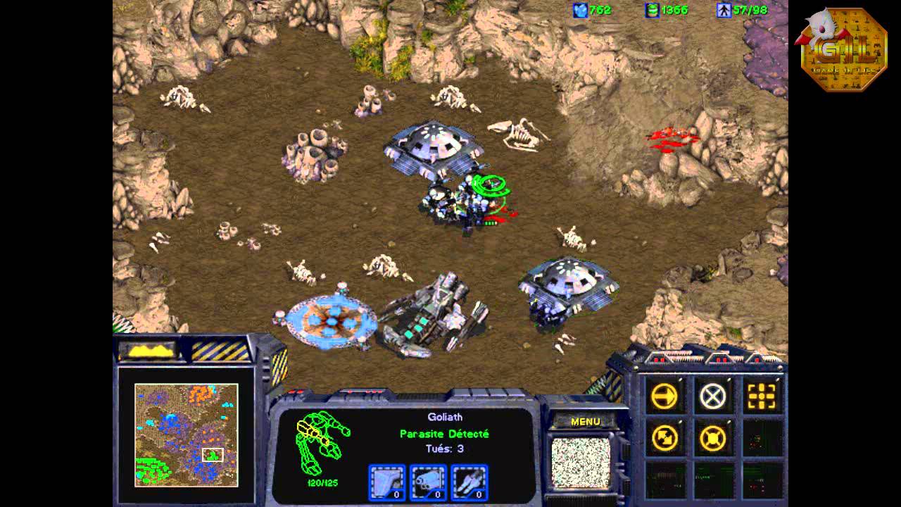 Starcraft Walkthrough FR Campagne Terran - Mission 6 - Norad II - YouTube