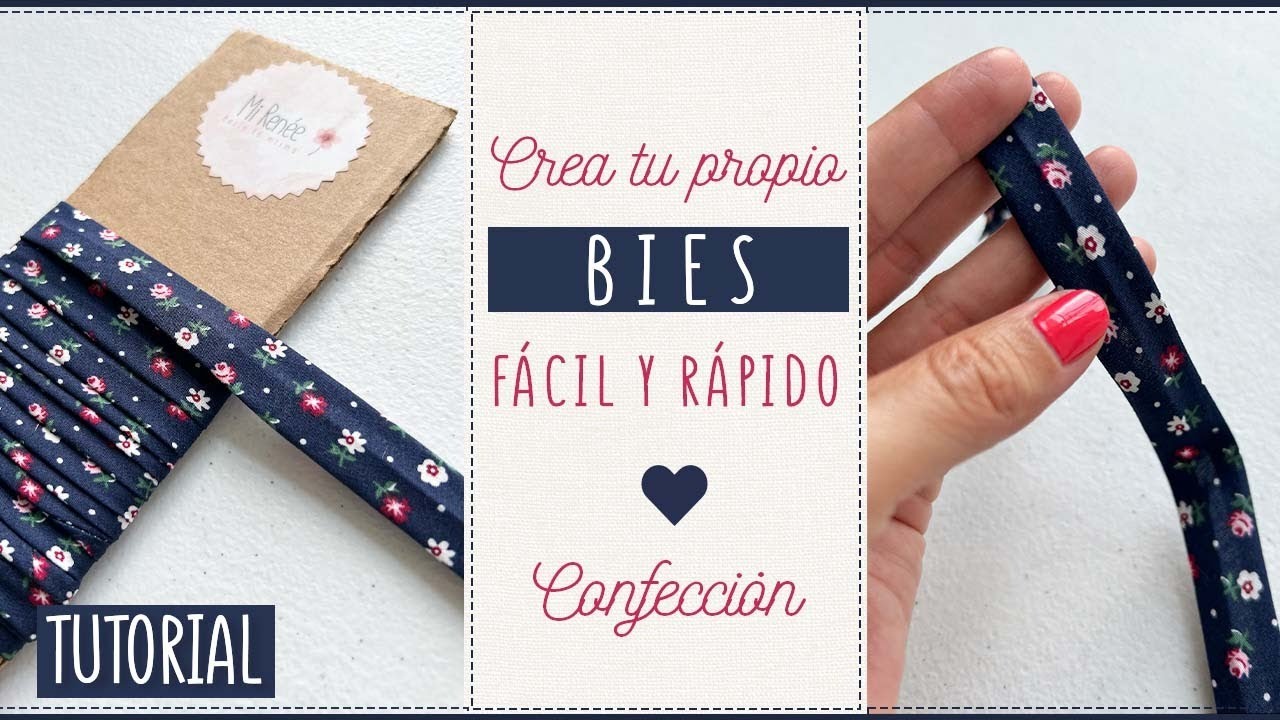 CÓMO hacer BIES a MANO como una PROFESIONAL ¡RAPIDÍSIMO! tutorial paso ...