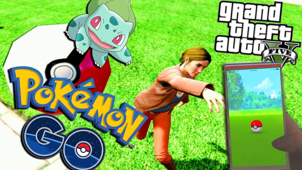 POKEMON GO DANS GTA 5 [FR-MOD] - YouTube