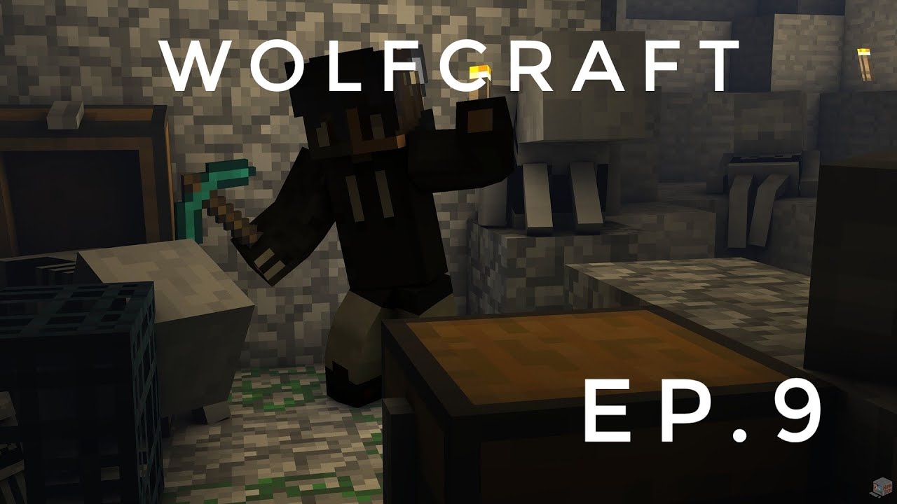 WolfCraft ep.9: skeletons farm - YouTube
