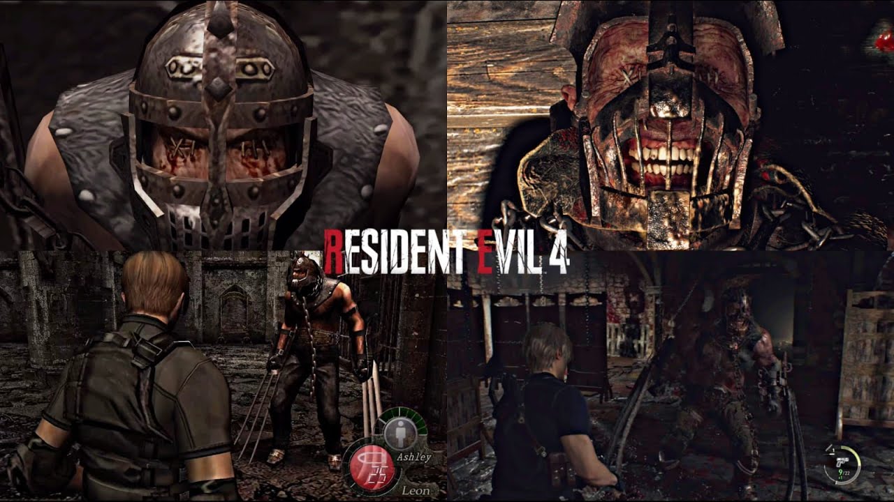 Resident Evil 4 Remake Vs Original - Garrador Comparison - YouTube