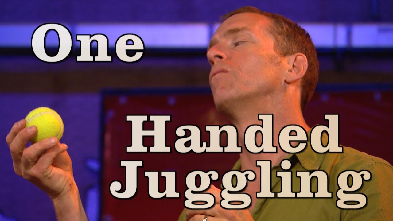 One Handed Juggling | Stuntology | The Friday Zone - YouTube
