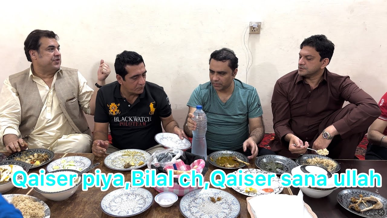 Iftari Pe ae Qaiser Piya Bilal Chaudhry, Qaiser Sana Ullah | - YouTube
