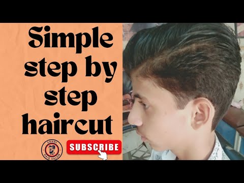 Simple Haircut - Barber Full Tutorial Step 🔥By Step🔥 - YouTube