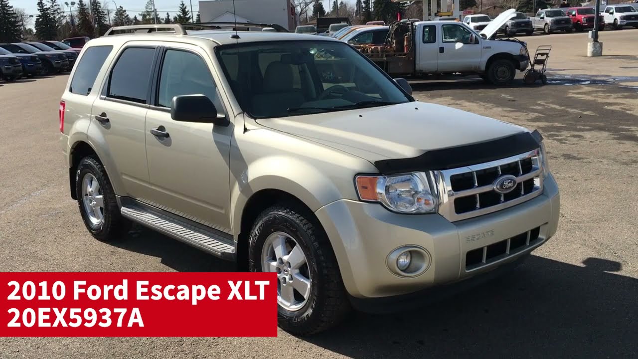 2010 Ford Escape XLT | General Features Quick Tour | Edmonton - YouTube