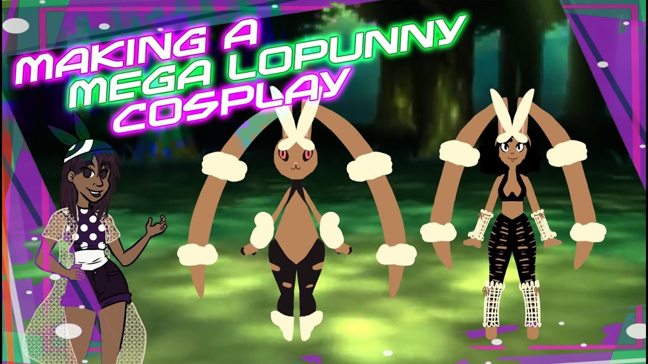 MAKING MEGA LOPUNNY COSPLAY ☆ PROCESS - YouTube