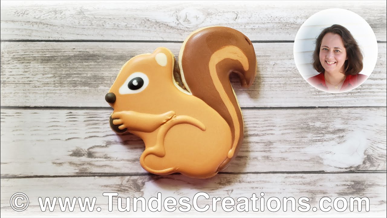 Squirrel Decorated Cookies | Shelly Lighting