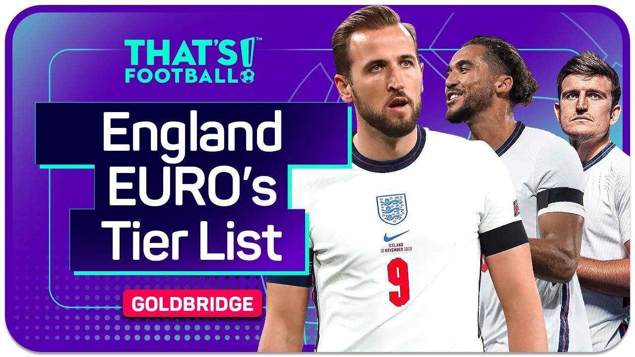 ENGLAND EURO SQUAD 23 Tier List with GOLDBRIDGE LIVE - YouTube