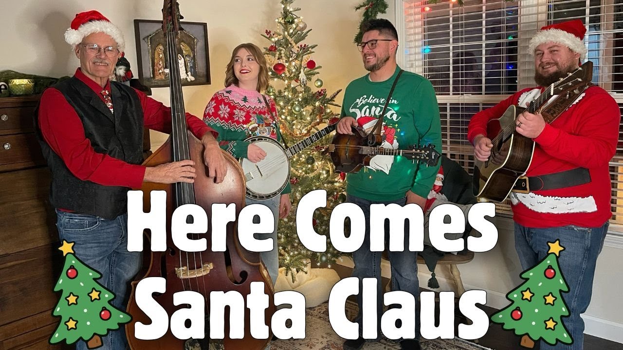 Here Comes Santa Claus - Backwoods Bluegrass Band - YouTube