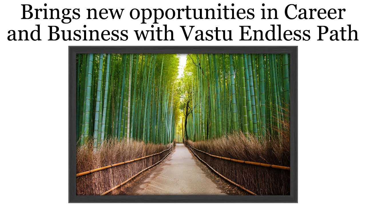 The painting of endless road or path Symbolizes opportunities in career ...