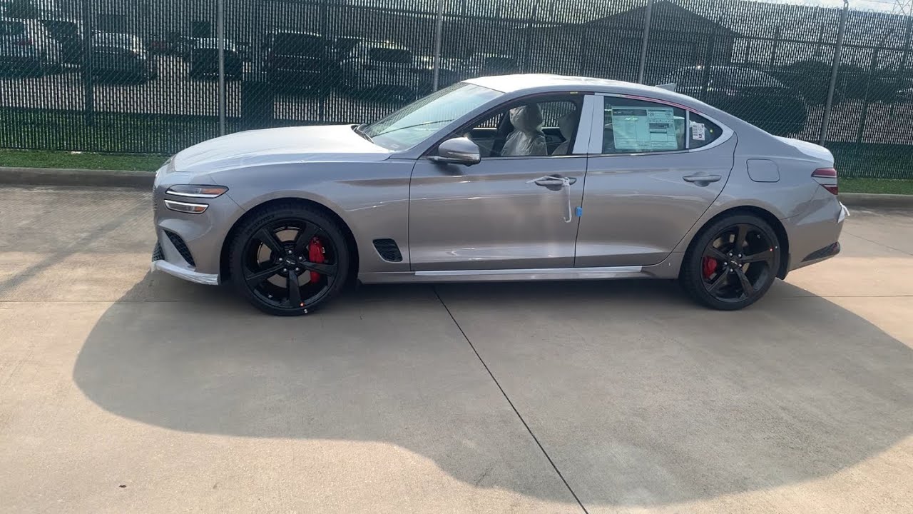 Another 2026 Genesis G70 3.3T prestige savile silver review - YouTube