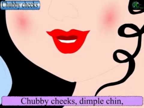 Nursery Rhymes Chubby Cheeks with Lyrics - YouTube
