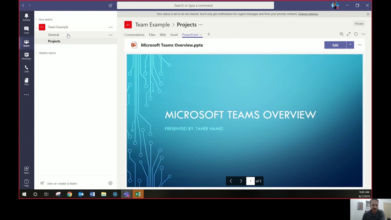 Microsoft Teams Training - YouTube