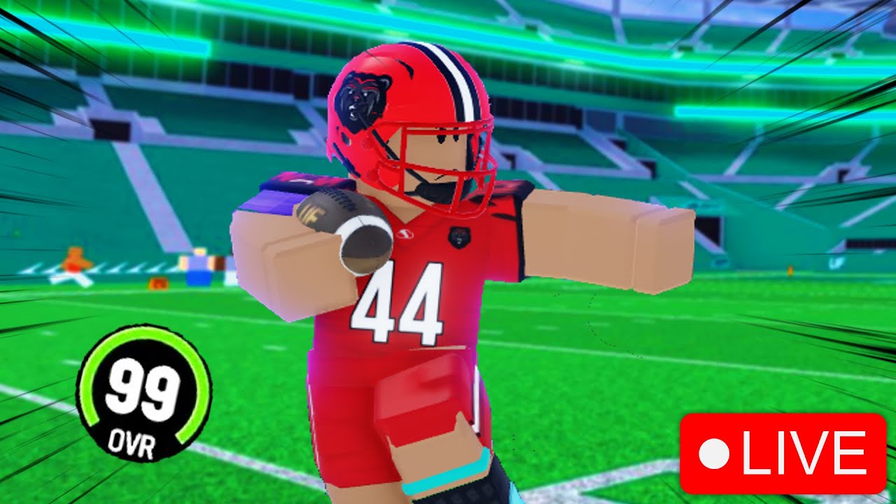 ROBLOX: ULTIMATE FOOTBALL! *LIVE* + Playing with VIEWERS! - YouTube