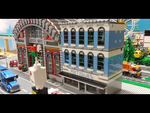 Lego Antiques Shop Moc Completed! - YouTube