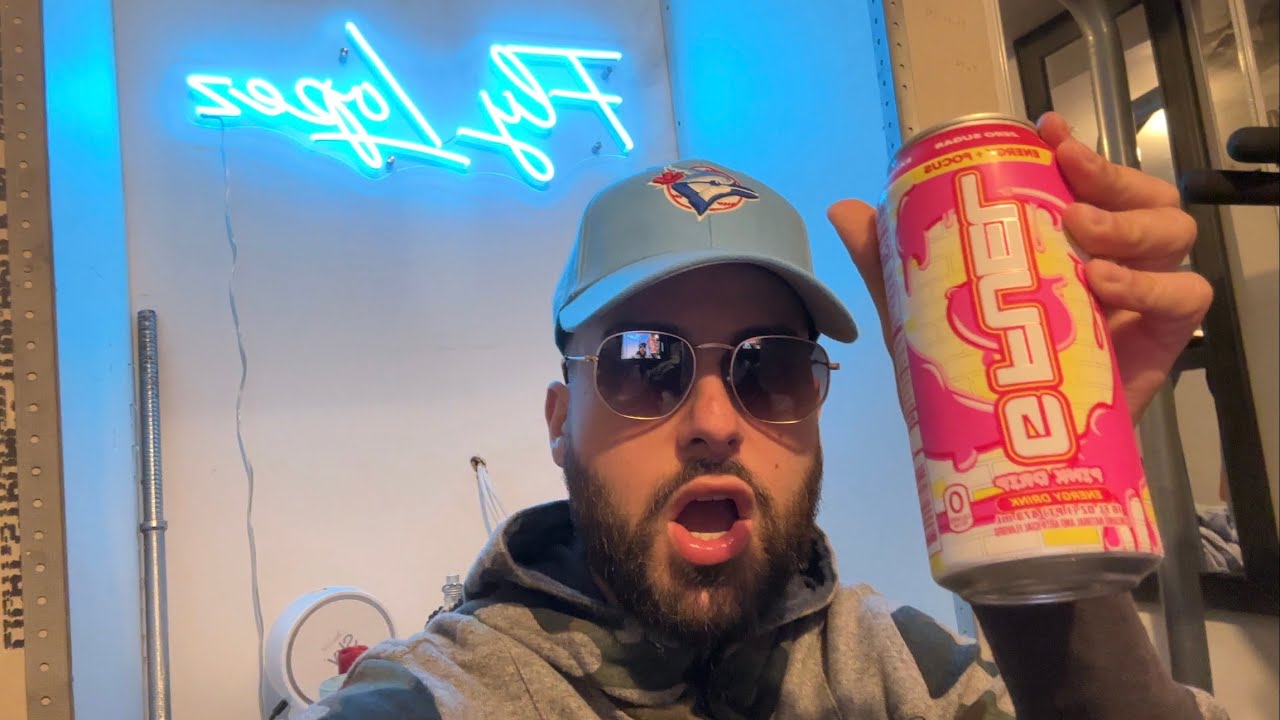G FUEL PINK DRIP ENERGY DRINK TASTE TEST REVIEW ! - YouTube