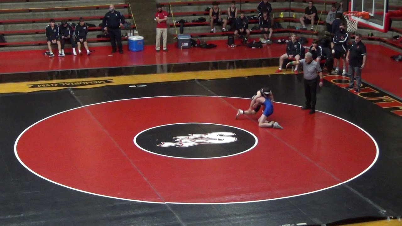 08 106lbs Cameron Fogle vs Gwin Salsbury, Charleston (W2-0 Pin) SHS ...