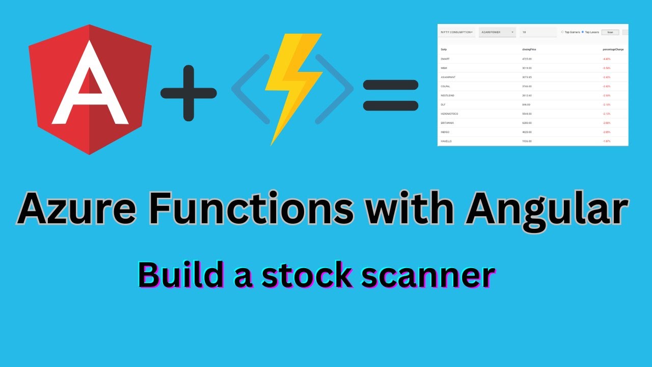How to Use Azure Function with Angular. - YouTube