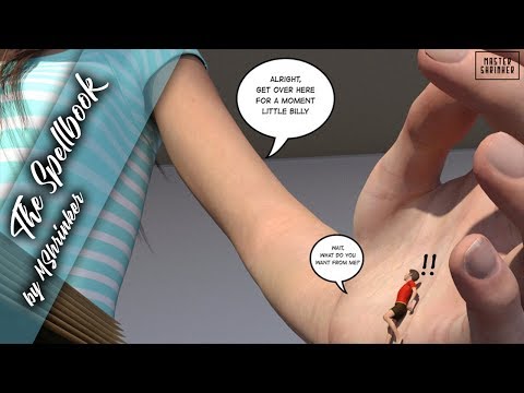 Giantess Sister/Mom - The Spellbook (MShrinker)
