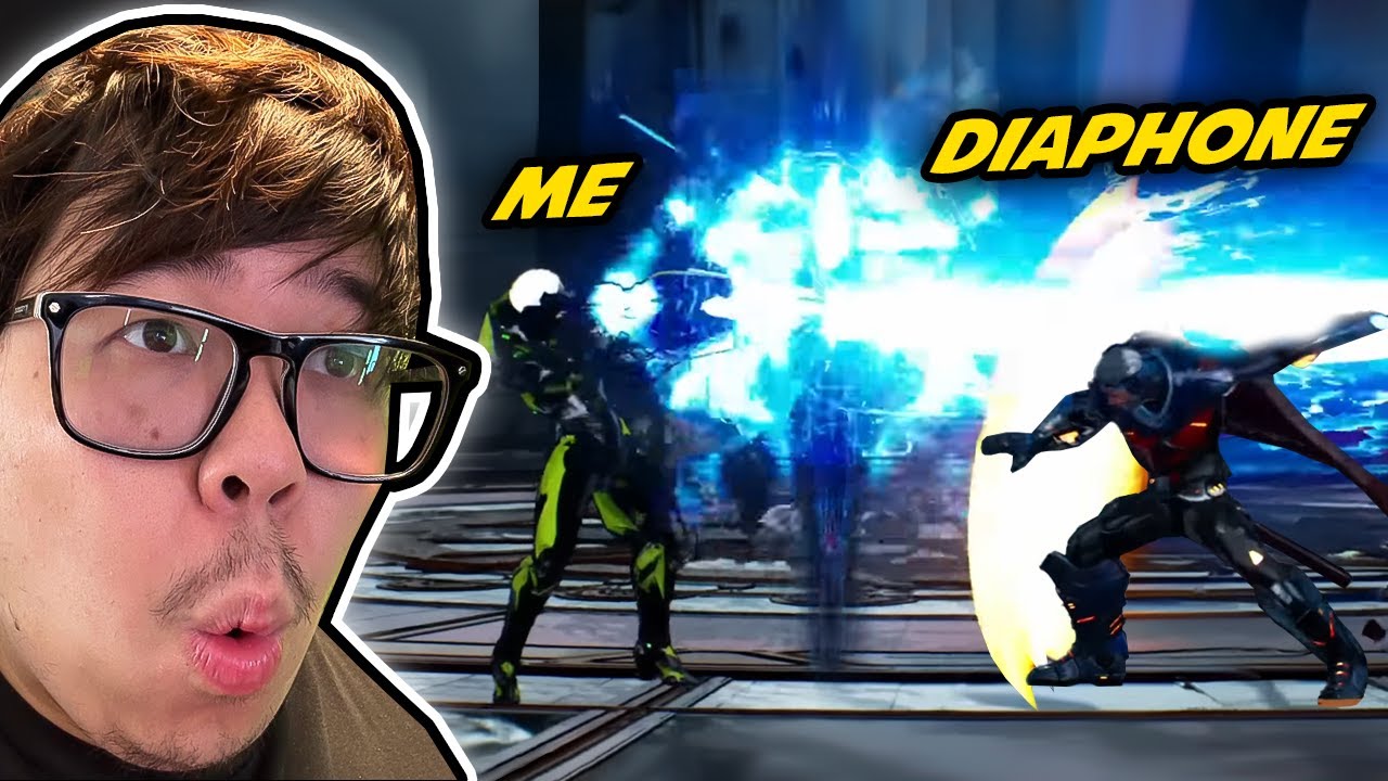 ME AND DIAPHONE WERE PLAYING MAD SWEATY IN THIS BROKEN FIGHTING GAME ...