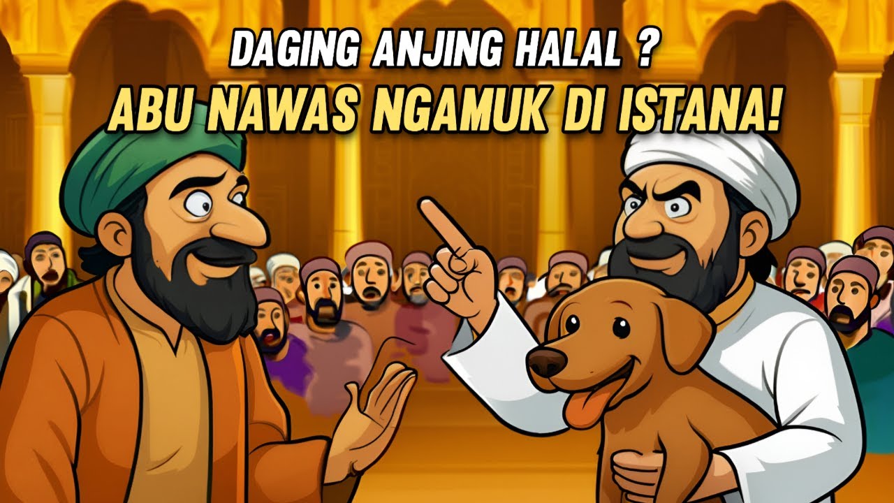 Debat Panas Abu Nawas! Jika anjing Haram, Kenapa Allah Ciptakan anjing ...