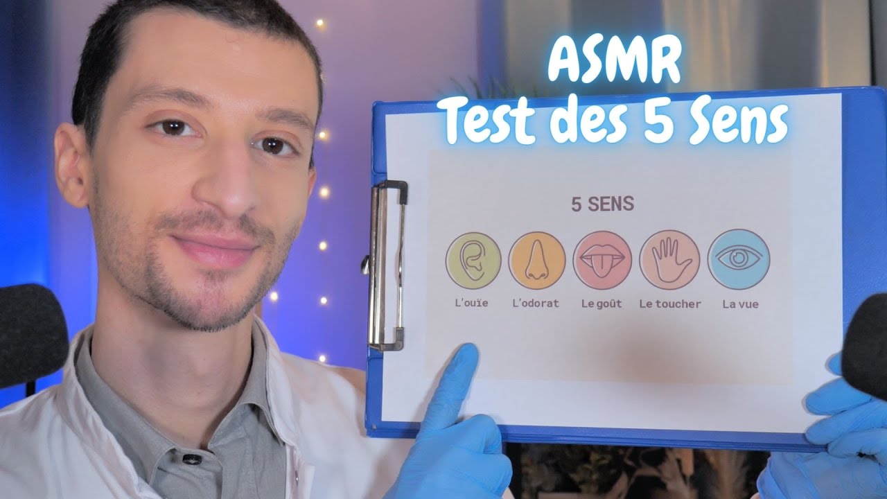Asmr Roleplay Test Des 5 Sens Youtube