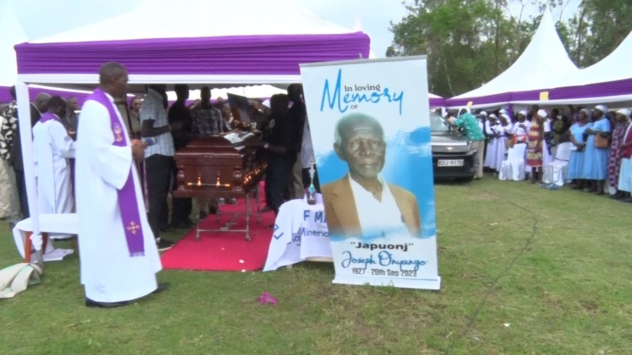 Celebreting the life of the late Mzee Joseph Onyango - YouTube
