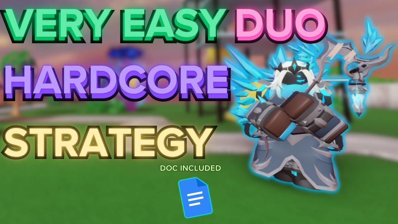 (TDS) EXTREMELY EASY DUO HARDCORE STRATEGY IN CROSSROADS | ROBLOX - YouTube