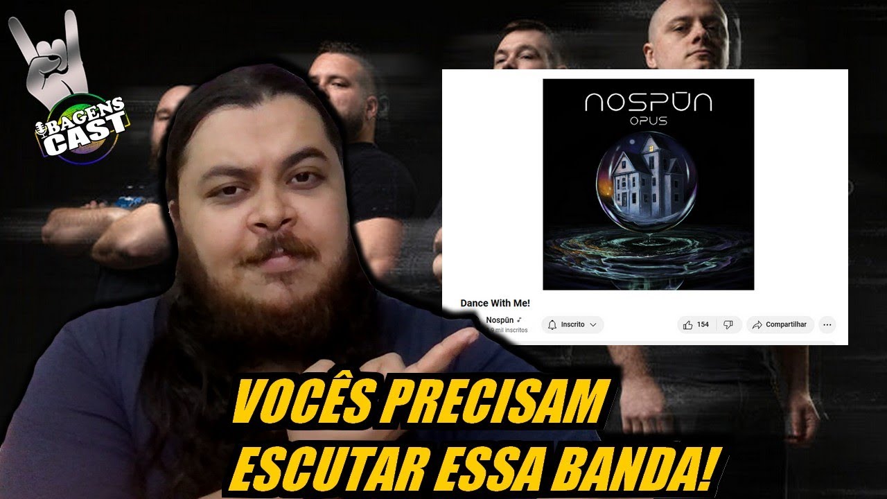 REACT: NOSPŪN - DANCE WITH ME (A MELHOR BANDA DE PROG METAL QUE SURGIU ...