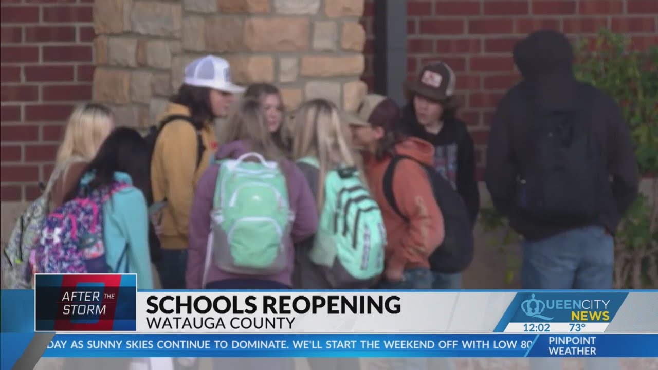 Watauga Co. Schools return to class post-Helene - YouTube