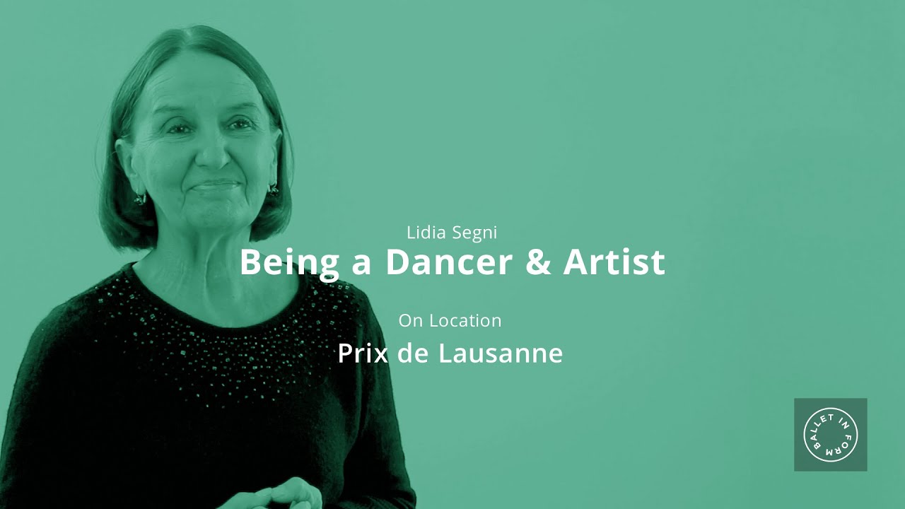 Ballet In Form - Lidia Segni - Being a Dancer & Artist - YouTube