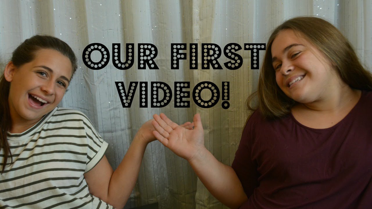 Our First Video! - YouTube