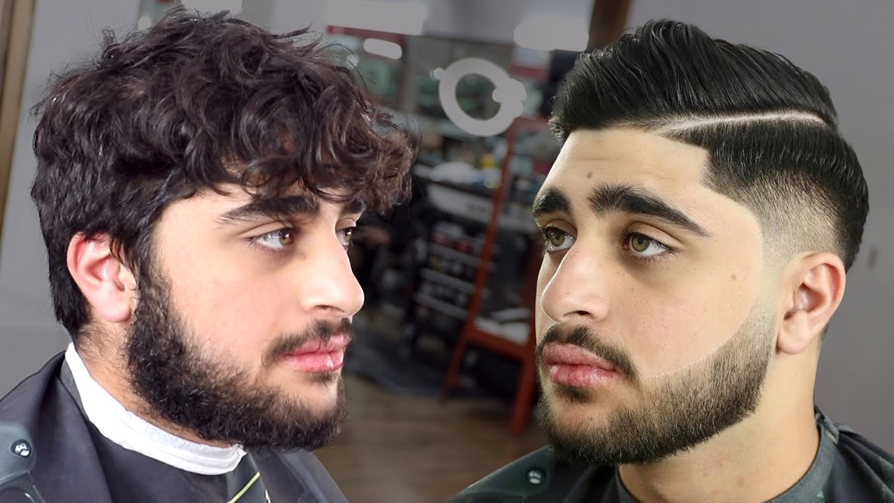 SHADOW FADE w/ PRECISION BEARD WORK - BARBER TUTORIAL - YouTube