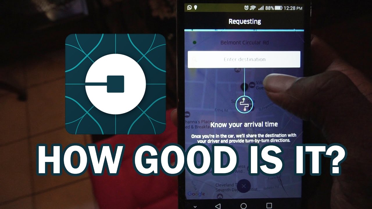 Using Uber in Trinidad - YouTube