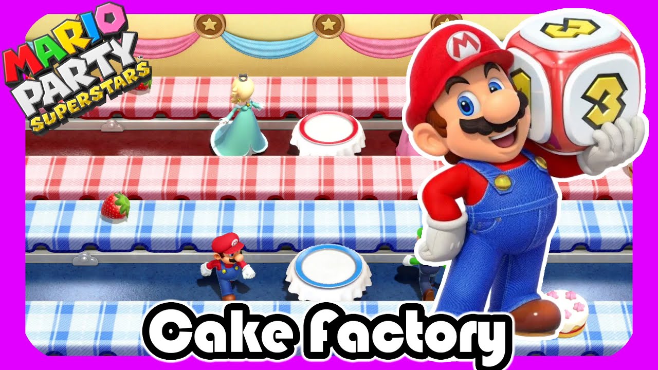 Mario Party Superstars - Cake Factory - YouTube