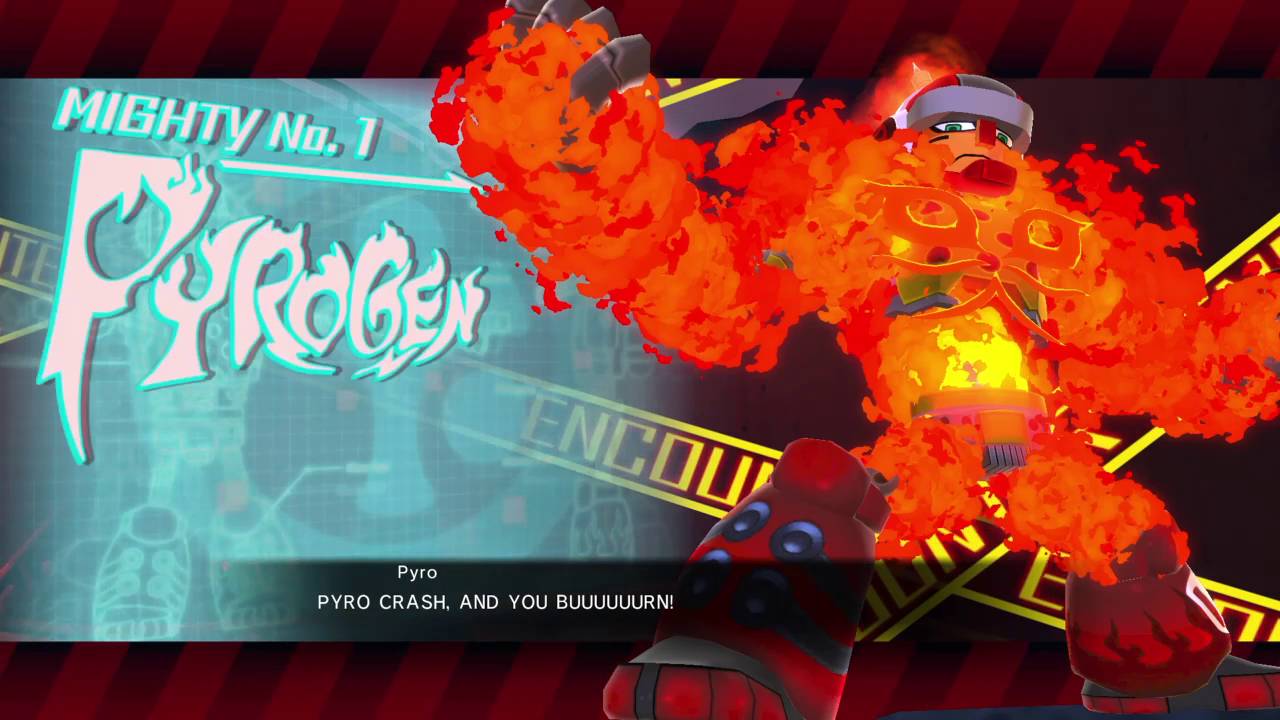 Mighty No. 9 Beating No 1 Pyro - YouTube