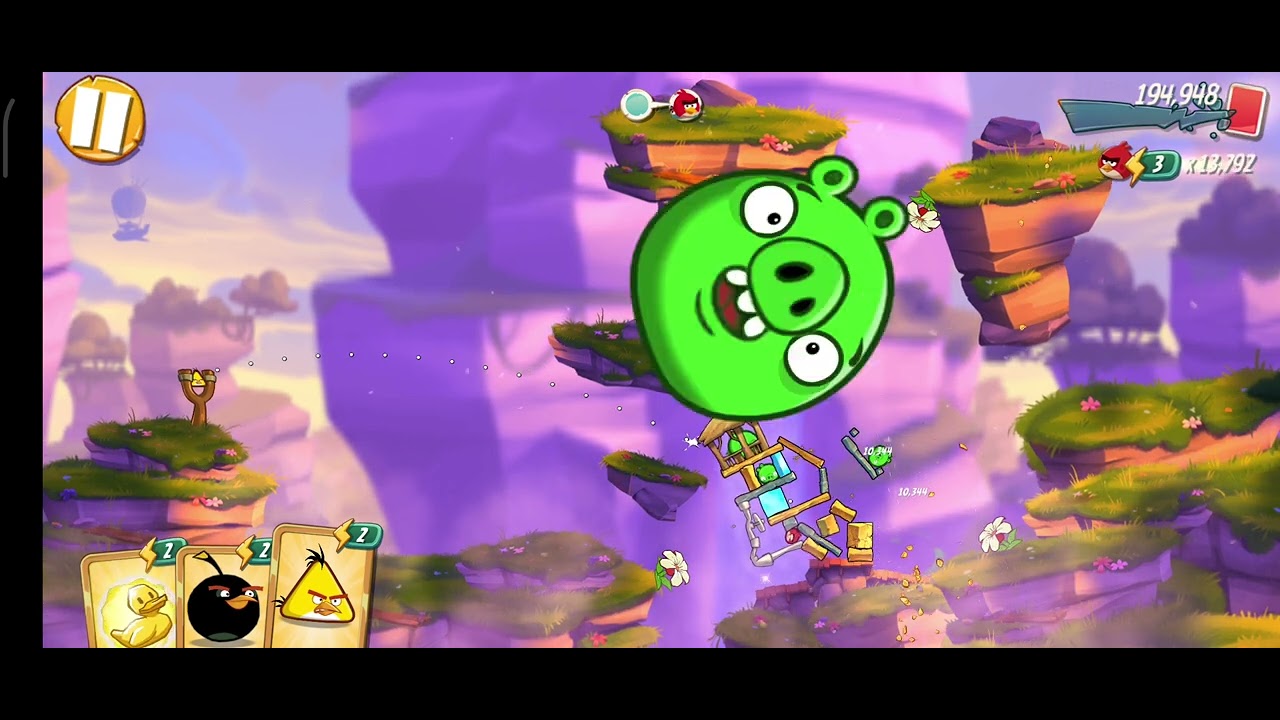 Angry Birds level 10-15 - YouTube