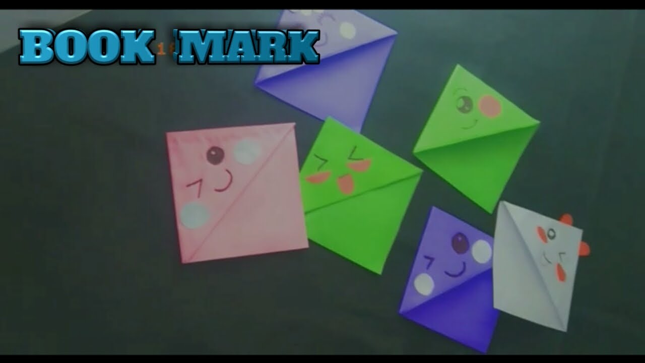 How to make book mark =~CRAFT ITEM~ - YouTube