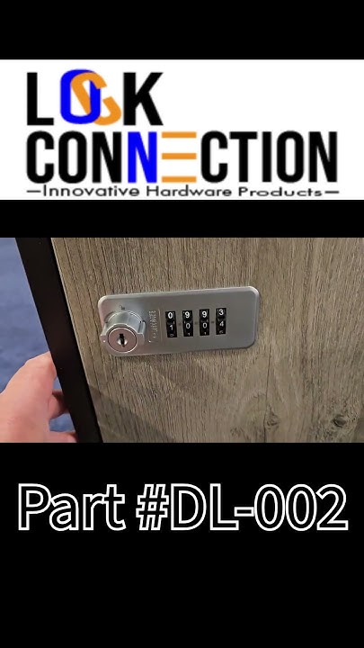 How to use a combination lock Part 1, Lock Connection Part #DL-002 - YouTube