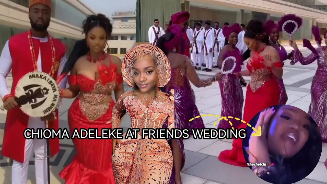 Chioma Davido Attend Besty Traditional & White Wedding Ceremony Today ...