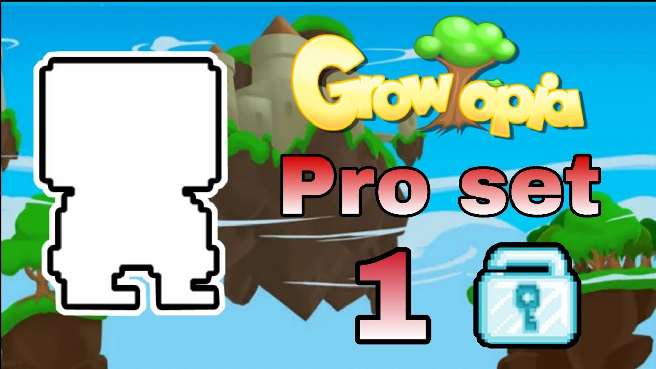 Growtopia Pro set for Only 1DL! Cheap! - YouTube