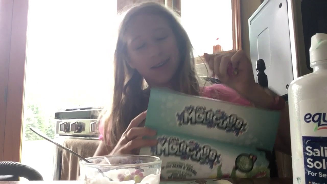 Making crunchy slime with orb molecules!! - YouTube
