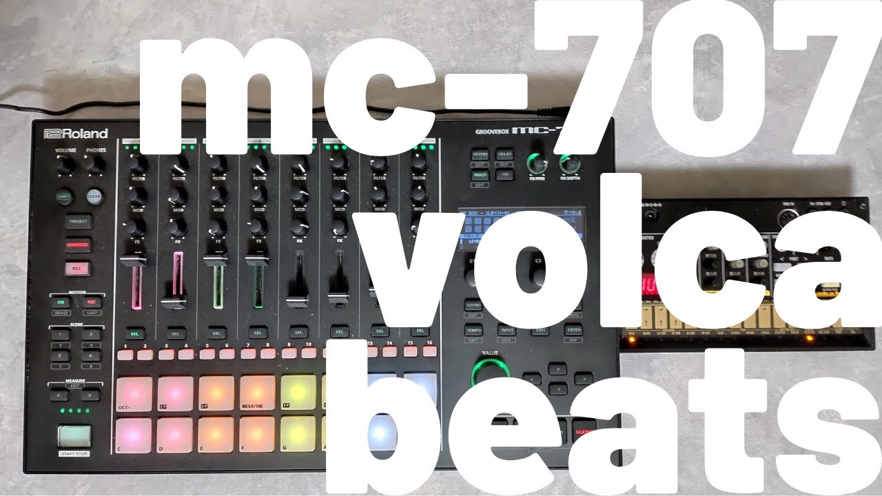 rhythm rhythm rhythm by mc-707 volca drum beats 20240505 - YouTube