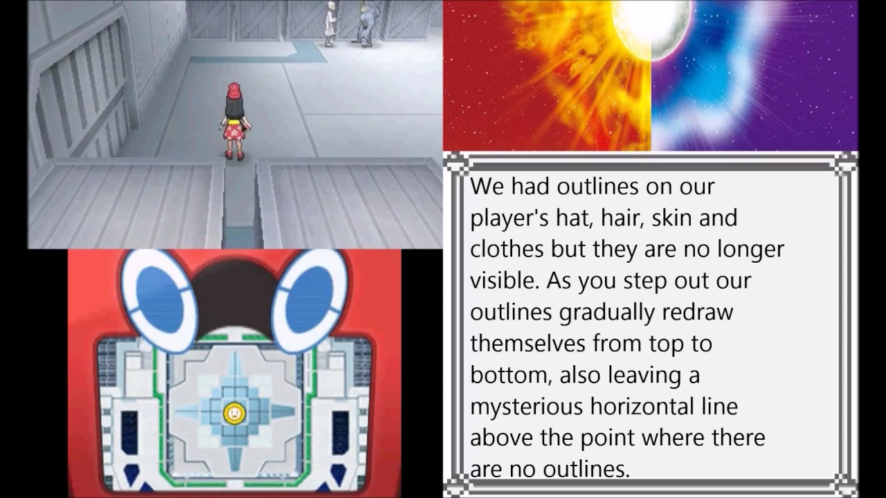 Aether Paradise player outline removal glitch (Pokémon Sun and Moon ...