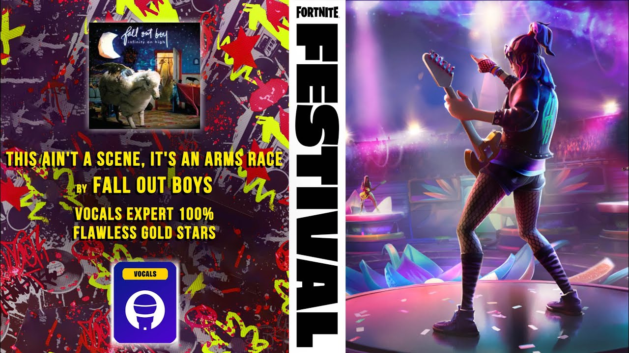 Fortnite Festival: This Ain't a Scene, It's an Arms Race by Fall Out ...
