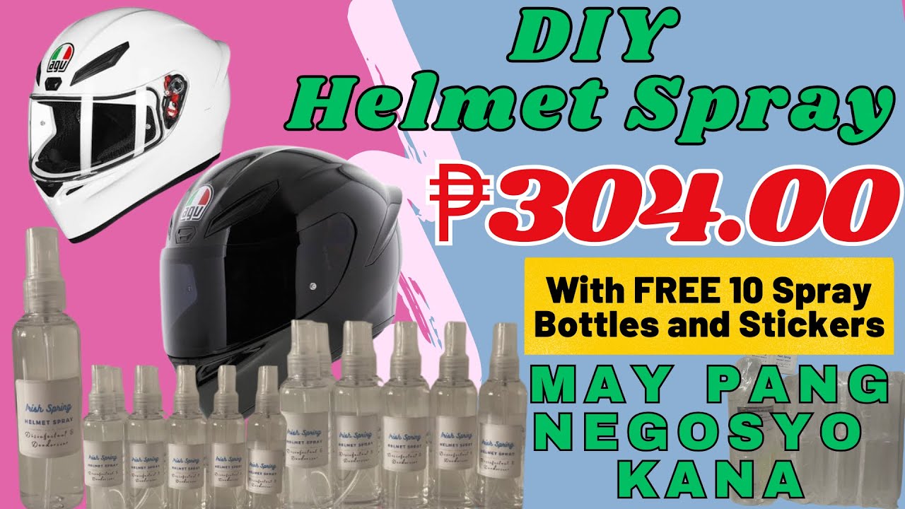 DIY Helmet Spray | Paano Gumawa ng Helmet Spray | Negosyo 2025 - YouTube