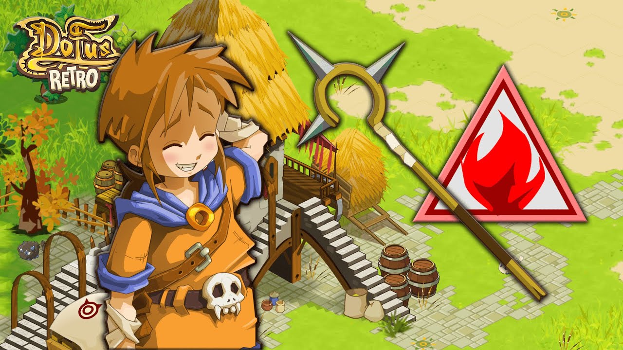 Un Feca impressionnant au Champmanique Feu 🔥 PVP Dofus Retro - YouTube
